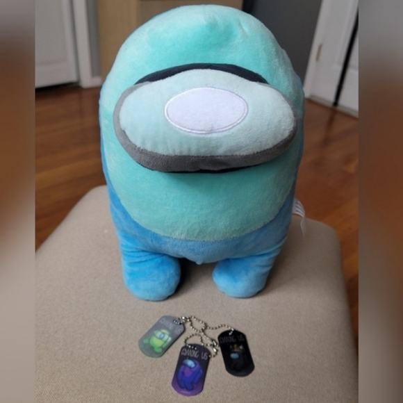 Among Us | Toys | Among Us Blue Plush Collectible Keychains | Poshmark